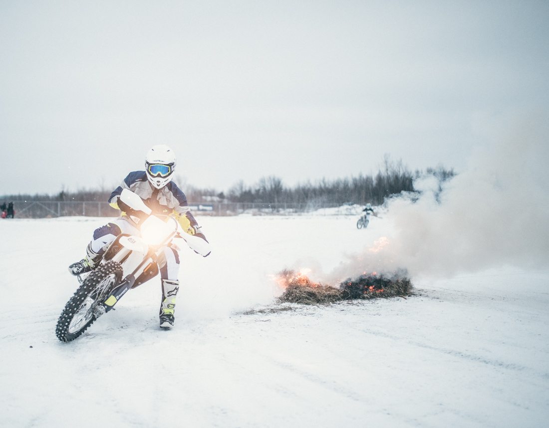 Sick Pics from the Motorcycle Ice Rip - Kootenay Mountain Culture